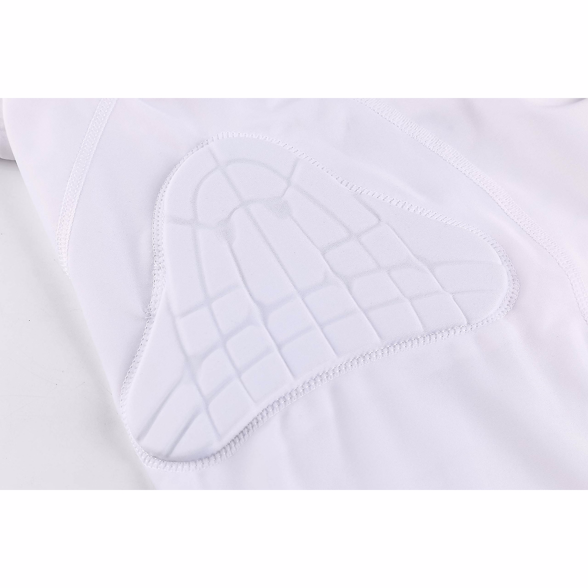 DGXINJUN Padded Youth Boys Football Rib Protector for Kids Girls Heart Guard Sternum Shirt Rugby Baseball Chest Protective