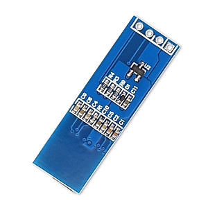DORHEA 10PCS 0.91'' 12832 IIC I2C OLED Display Module 0.91inch I2C 128x32 SSD1306 LCD Display Module Blue I2C OLED Screen Driver DC 3.3V/5V with 4 Pin Headers
