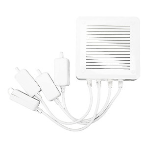 Tnfeeon Drone Battery Charging Hub, 4 Way Plastic Casing 5V 3A USB Output Drone Battery Charger for Mini 3 Pro (US Plug 100‑240V)