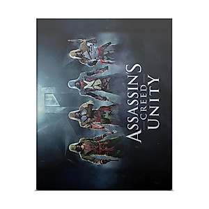 Head Case Designs Officially Licensed Assassin's Creed Group Unity Key Art Vinyl Sticker Gaming Skin Decal Cover Compatible With Xbox One X Console and Controller Bundle