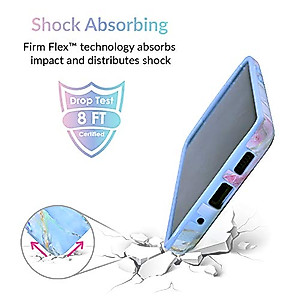 Velvet Caviar Compatible with Samsung Galaxy S20+ Plus Case Marble - Cute Protective Phone Cases for Women, Girls (Holographic Pink Blue)