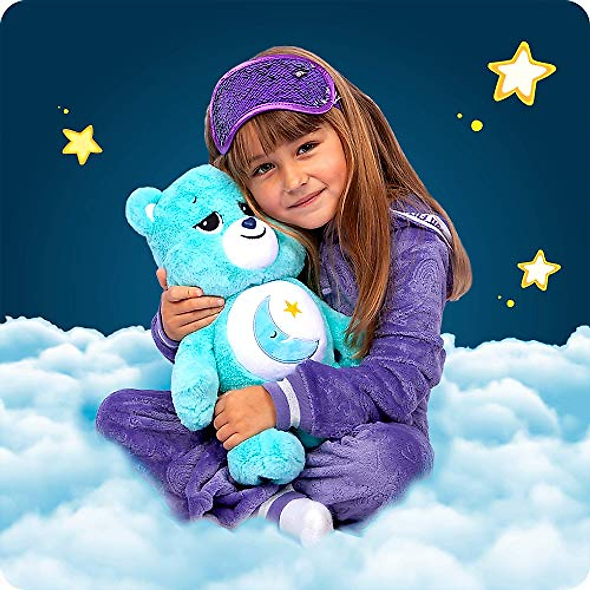 Care Bears Bedtime Bear Stuffed Animal (Amazon Exclusive), 16 inches