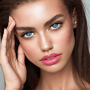 Newcally Russian Strip Lashes Mink Wispy Natural Look False Eyelashes Pack Manga Lashes D Curl Fluffy Volume Faux Mink Lashes Cat Eye Lashes Look Like Lashes Extension 14 Pairs