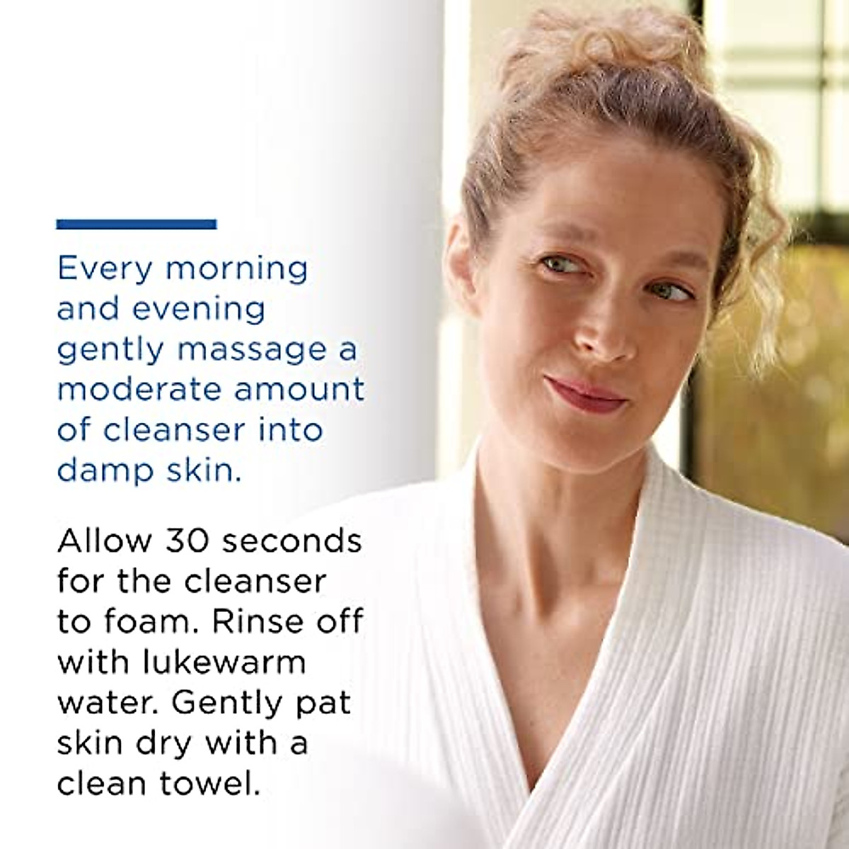 EltaMD Foaming Facial Cleanser, Exfoliating Face Cleanser, Helps Remove Oil and Dead Skin Cells, For All Skin Types, Oil Free, Paraben Free, Sensitivity Free, Sensitive Skin Face Wash, 2.7 oz Pump