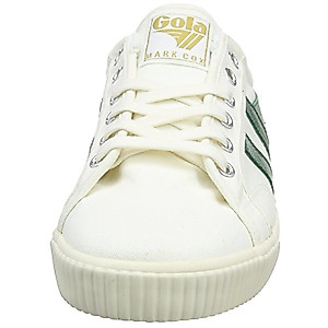 Gola Men's Mark Cox Trainers, Off White Off White Dark Green Wn, 8