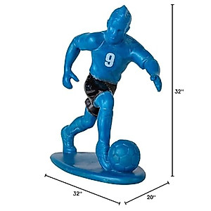 Soccer Guys - Navy/Black vs Blue/White - Sports Action Figures That Inspire Endless Hours of Creative Play in Kids Who Love Sports. Agest 3+