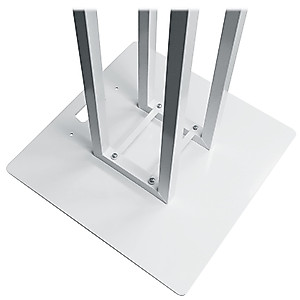 (2) Rockville RTP33-TV Pro Totem DJ Speaker/Lighting Stands w/Detachable TV Mount