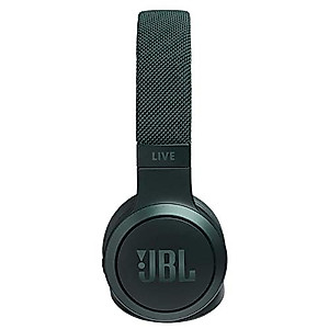 JBL LIVE 400BT - On-Ear Wireless Headphones - Green (Renewed)