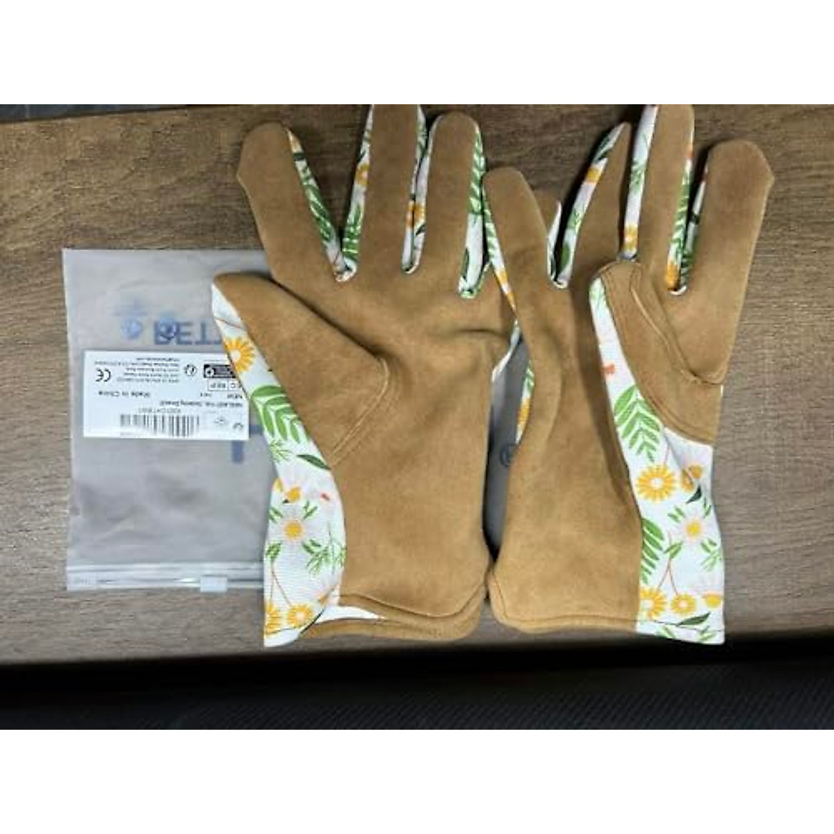 HANDLANDY Mens Work Gloves Touch Screen, Synthetic Leather Utility Gloves, Flexible Breathable Fit- Padded Knuckles & Palm (Large, Black)