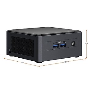 Intel NUC 11 Pro NUC11TNHi5 Barebone System - Ultra Compact - Socket BGA-1449-1 x Processor Support Core i5 11th Gen i5-1135G7 Quad-core (4 Core)