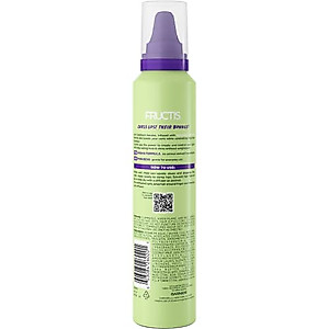 Garnier Fructis Style Curl Construct Creation Mousse, Curly Hair, 6.8 oz.