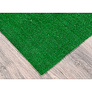 Garland Rug Artificial Grass 12 Ft. X 12 Ft. Large Indoor/Outdoor Area Rug Green -Lush Green, Durable, and Low-Maintenance for Patios, Lawns, and More