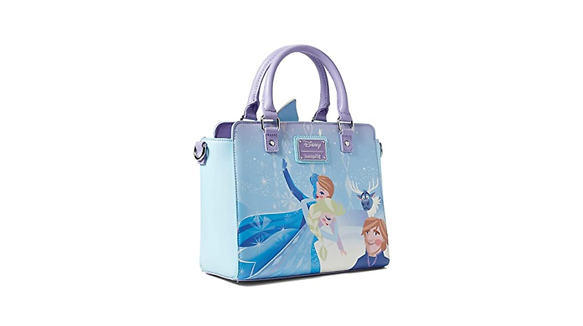Loungefly Disney Frozen Elsa's Castle Crossbody Bag
