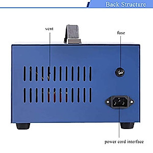 MXBAOHENG Jewelry Pulse Welding Machine Spot Welder DX-50A for Gold Silver Platinum Palladiu 500W 50A 110V