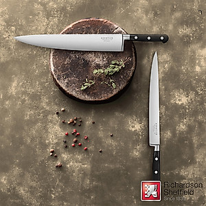 RICHARDSON SHEFFIELD R08000P101116 Sabatier Trompette All Purpose Knife, Silver