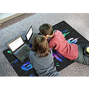 Tveinard Game Rug Teen Boys Carpets Gamepad Living Room Rug Gamer Bedroom Area Rugs Controller Player Home Decor Non-Slip Sofa Floor Mat,39"x59"