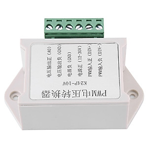 Hilitand PWM Converter Module Digital to Analog Voltage Converter Adapter White