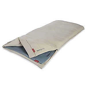 Coleman All-Weather Multi-Layer Sleeping Bag, 3 Versatile Layers for Temperatures Ranging from 0°F to 60°F, Includes No-Snag Zipper, Easy Packing, and Heat Insulation