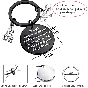 TGBJE Movie Inspired Gift Through Dangers Untold Cult Movies Literary Gift Movie Fans Gift (BL Goblin City)