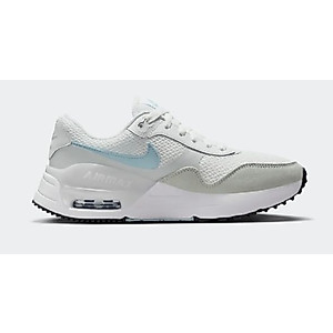 Nike Air Max SYSTM Women's Running Shoes (Summit White/Ocean Bliss, us_Footwear_Size_System, Adult, Women, Numeric, Medium, Numeric_10)