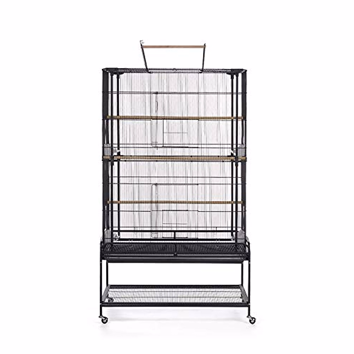 Prevue Pet Products Playtop Flight Bird Cage with Stand - F085, Black