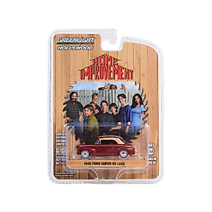 1946 Super De Luxe Convertible Dark Red with Beige Soft Top Home Improvement (1991-99) TV Series Hollywood Series Release 40 1/64 Diecast Model Car by Greenlight 62010C