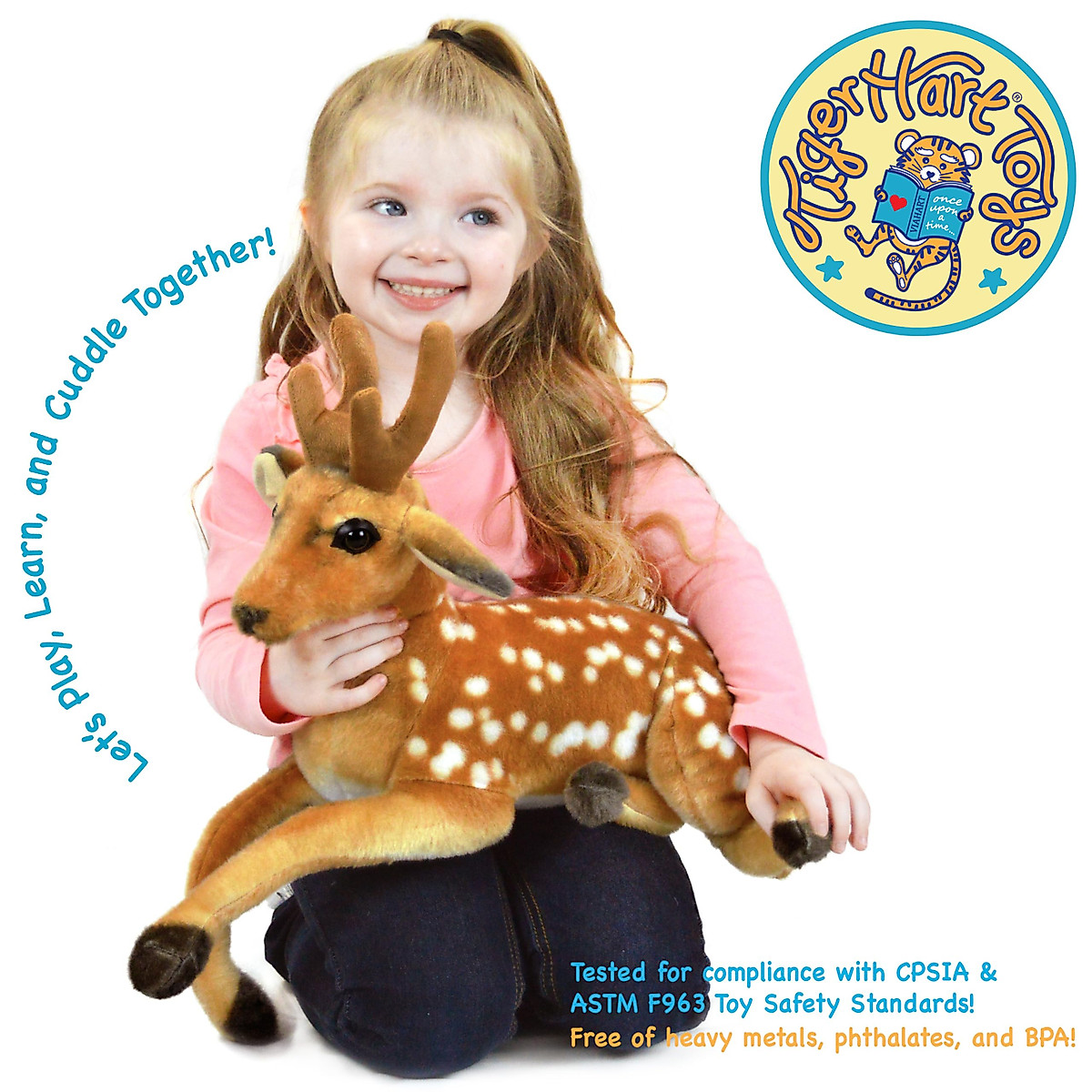 TigerHart Dorbin The Deer - 21 Inch Stuffed Animal Plush