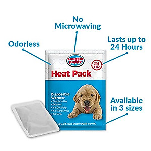 SmartPetLove Original Snuggle Kitty Heartbeat Stuffed Toy for Cats by Snuggle Puppy. Pet Anxiety Relief and Calming Aid in Tan Tiger, for All Breed Sizes.