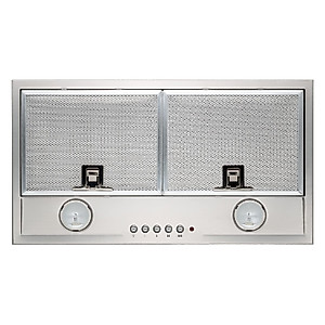 Broan® Elite 20.5-Inch Custom Range Hood Power Pack, 550 Max Blower CFM, Stainless Steel