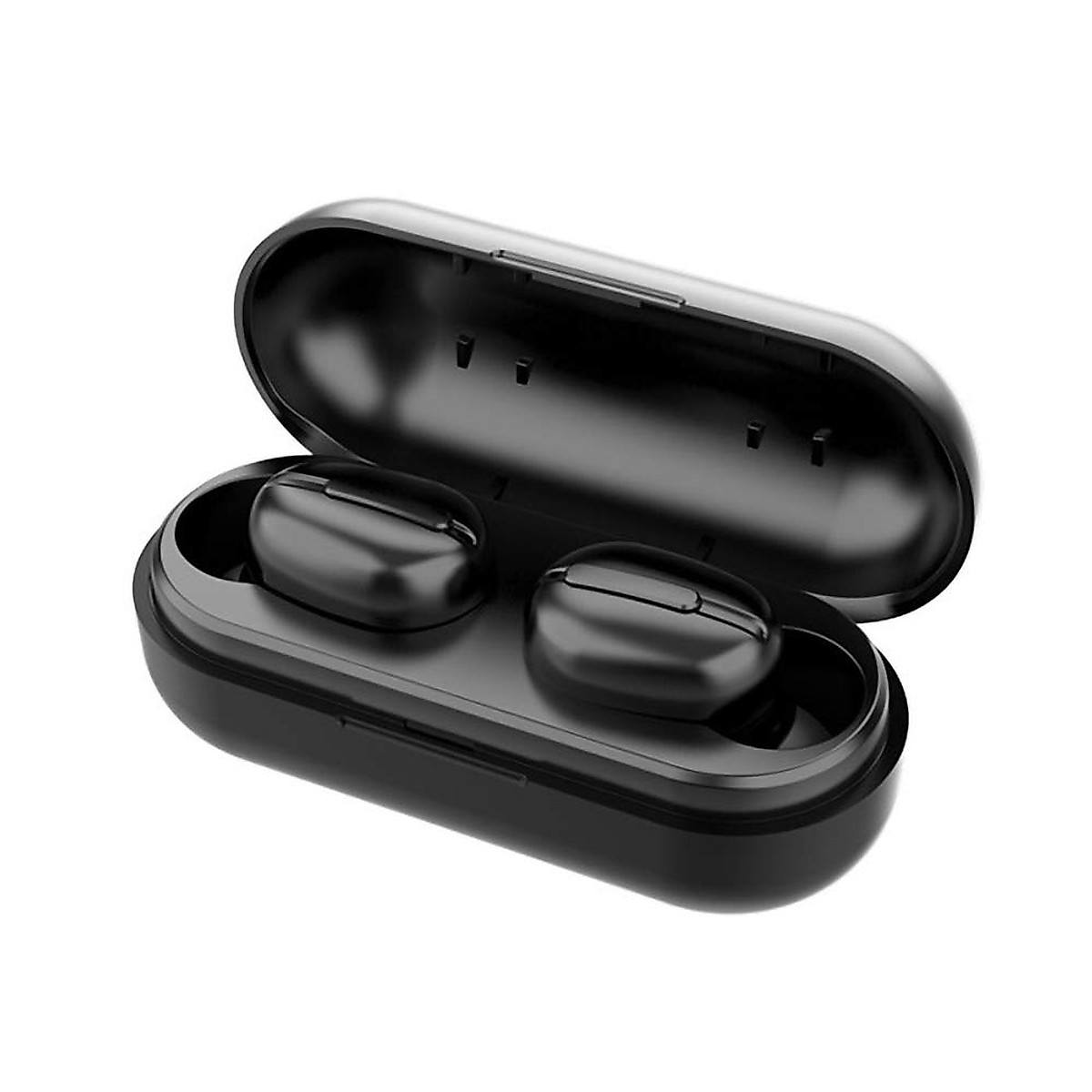 MOHALIKO Wireless Earbuds, L13 TWS Bluetooth 5.0 Wireless HiFi Music Earphones Waterproof Sports Earbuds for Work, Home Office Black
