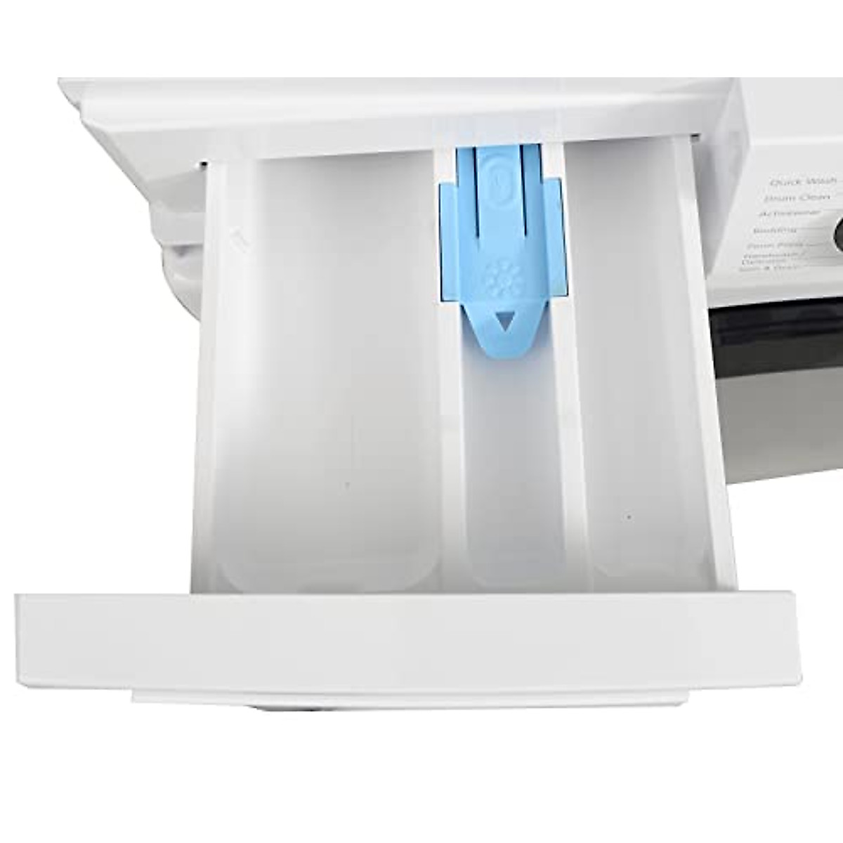 Hamilton Beach HBFW3205 Fullsize Washer-LED Digital Display Panel-5 Wash Cycles-Front Load Design-2.2 cu ft, 24 inch Wide, White