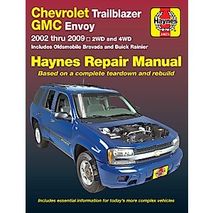 Chevrolet TrailBlazer, TrailBlazer EXT, GMC Envoy, GMC Envoy XL, Oldsmobile Bravada & Buick Rainier with 4.2L, 5.3L V8 or 6.0L V8 engines (02-09) Haynes Repair Manual