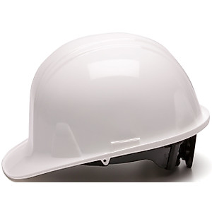 Pyramex SL Series Cap Style Hard Hat 6 Point Ratchet White