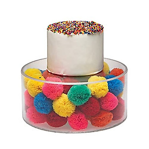 Fillable Cake Stand - 8 inch Diameter - Party Supplies Decor - 1 Piece