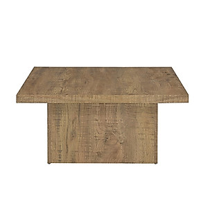 Simple Relax Square Engineered Wood Coffee Table, Mango
