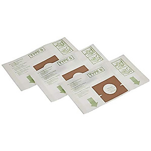 HOOVER Type S Bag (3-Pack), 4010064S,White