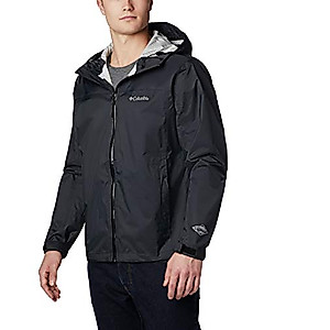 Columbia Men's EvaPOURation Rain Jacket, Waterproof and Breathable-