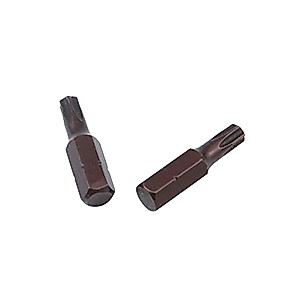 Antrader 12Pcs T25 TORX Security Bits 1/4-Inch Hex Shank TORX T-25 S2 Steel 1" Torx Head Screw Driver Bit