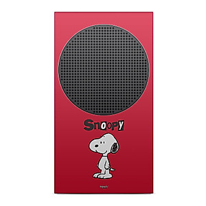 Head Case Designs Officially Licensed Peanuts Snoopy Character Graphics Vinyl Sticker Gaming Skin Decal Cover Compatible With Xbox Series S Console and Controller Bundle
