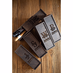 Personalizable Groomsmen Gift Box, Groomsmen Proposal, Best Man Proposal, Father of Bride Gift, Cigar Gift Box, Father of Groom Gift, Keepsake box