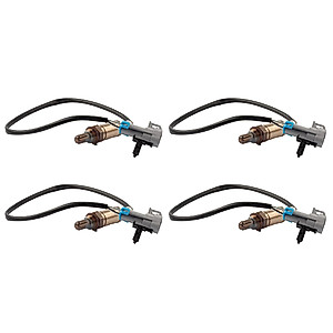 Dasbecan Oxygen Sensor Compatible with 2002-2005 Chevy Avalanche Silverado Suburban 1500 Tahoe GMC Sierra Yukon 1500 Escalade (Only Fit 5.3L) Replace# 250-24470 (4PCS)