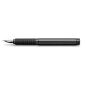 Faber-Castell Carbon BASIC Black Fountain Pen with Extra-Fine Nib