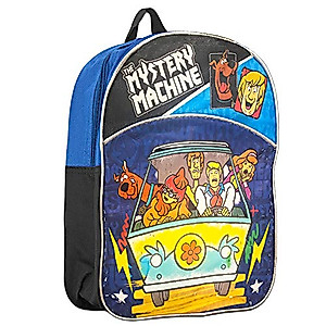 Scooby-Doo Mini Backpack for Boys Girls Toddler Preschool ~ Deluxe 11" Scooby Backpack with Stickers (Scooby School Supplies Bundle)