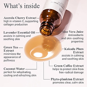 Valentia Pure Concentrated Vitamin C Serum for Face and Neck. Suitable for All Skin Types. No Parabans, Phthalates or Synthetic Vitamin C, Vegan Whole-Plant Extracts of Kakadu Plum, Acerola Berry.