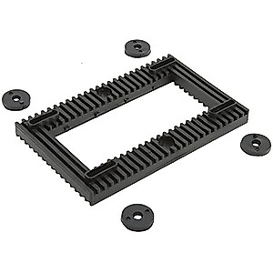 Silencer Anti-Vibration Pump Motor Mount Base Pad for Quiet Hot Tub, Spa - 95% Noise Reduction