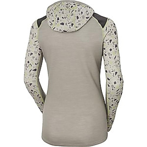 Helly-Hansen Womens LIFA Merino Midweight Blc Hoodie, 885 Terrazzo Granite, Small