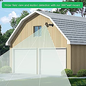 UYODM 2Pack Wall Mount Compatible with SimpliSafe SimpliCam 1080p Wired Indoor Home Security Camera, 360° Adjustable Aluminium Wall Mounting Bracket for SimpliSafe Indoor Cam,Patent Pending Black