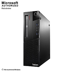 Lenovo ThinkCentre M93P Small Form Business High Performance Desktop Computer PC - Intel Core I5-4570 3.2Ghz - 8GB RAM - 500 GB HDD - DVD-RW - Windows 10 Professional (Renewed)