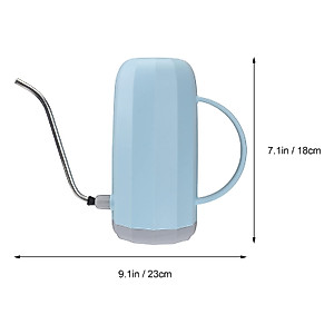Happyyami Watering Can Stainless Steel Water Bottle Watering Kettle Garden Watering Bucket Spray Bonsai Watering Pot House Plants Watering Pot Water Cans Spout Child Long Mouth Plastic Tool
