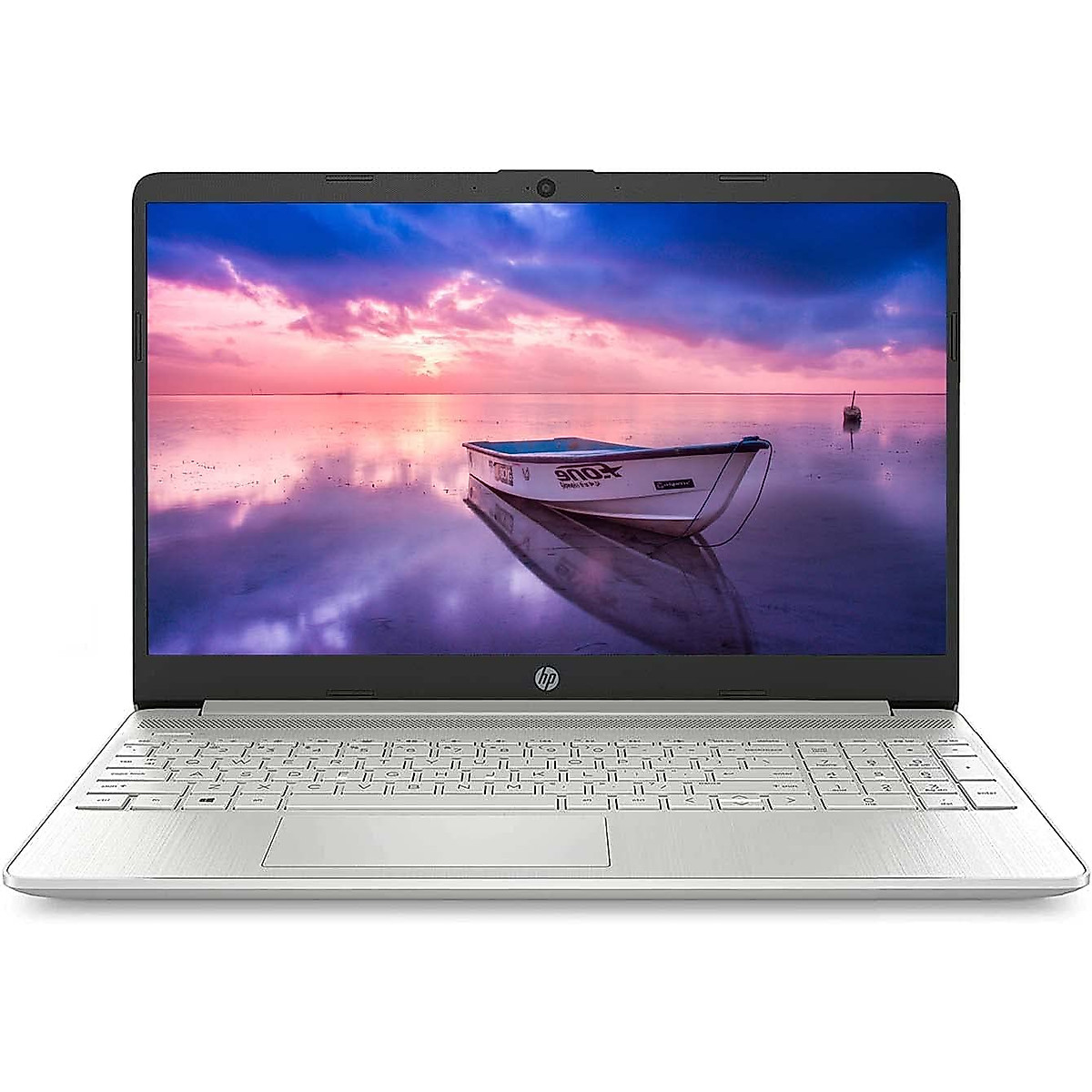 HP 15 Laptop, 15.6" HD Display, 11th Gen Intel 2-Core i3-1115G4, Intel Iris Xe Graphics, 16GB RAM 1TB SSD, Bluetooth, Webcam, WiFi, HDMI, Windows 11 Home in S Mode, Natural Silver